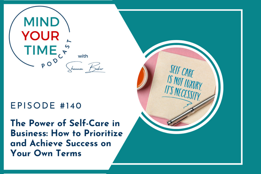 The Power of Self-care in Business