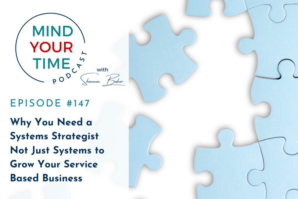 Why You Need a Systems Strategist Not Just Systems to Grow Your Service ...